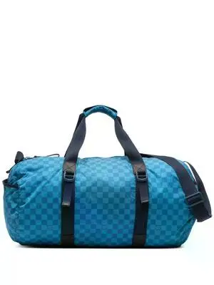 LOUIS VUITTON 2011 Damier Aventure Practical Bag Travel Bag - Blue