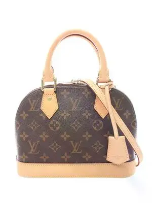 LOUIS VUITTON Monogram Alma Bb Satchel
