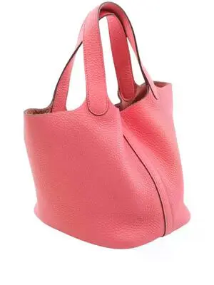 Hermès 2020 Clemence Picotin Lock Pm Handbag - Pink