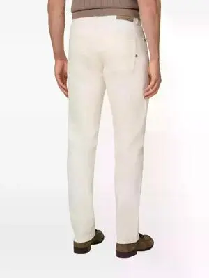 Boggi Milano Straight-leg Selvedge Jeans - White