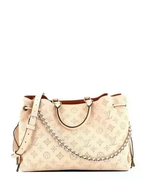 LOUIS VUITTON Bella Mahina Leather Tote Bag - Neutrals