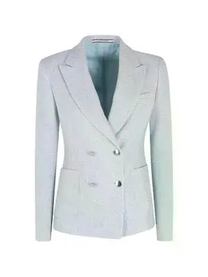 Tagliatore Double-breasted Blazer - Blue