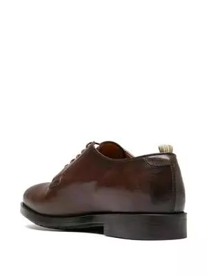 Officine Creative Leather Derby Shoes - Brown