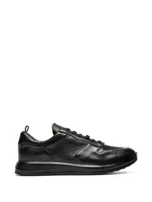 Officine Creative Perforated Leather Sneakers