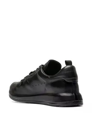 Officine Creative Perforated Leather Sneakers