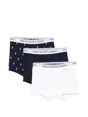 Polo Ralph Lauren Logo-print Boxers - Blue