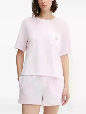 Polo Ralph Lauren Pocket Logo Pyama Set - Pink