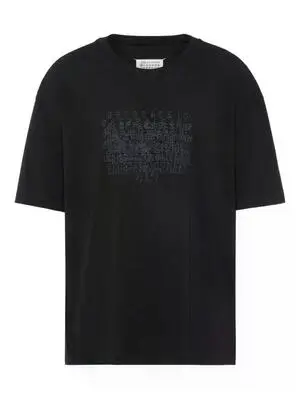 MAISON MARGIELA Print T-shirt - Black