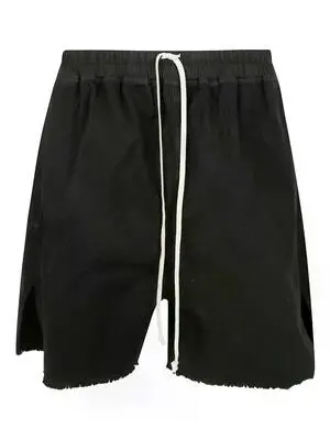 Rick Owens Zip-details Cargo Shorts - Black