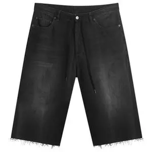 MAISON MARGIELA Bermuda Denim Shorts - Black