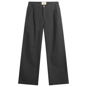 Folk Assembly Pant - Soft Black Mini Stripe