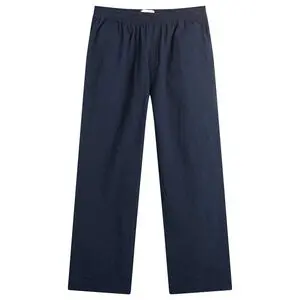 Folk Drawcord Assembly Pant - Dark Navy Crinkle