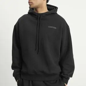 Calvin Klein Terry Quilted Hoodie