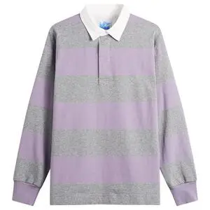 Gramicci Langdon Rugby Shirt - Heather/purple