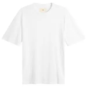 Folk Relaxed Assembly T-shirt - White Nep