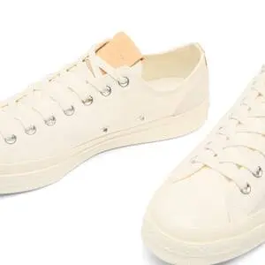 CONVERSE Chuck Taylor 1970s Canvas-suede Ox Sneakers - Egret/hay Day