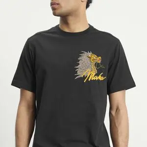 MAHARISHI Year Of The Fire Horse Embroidered T-shirt
