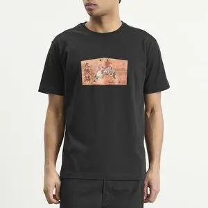 MAHARISHI Ema Kirin Plaque T-shirt - Black