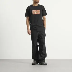 MAHARISHI Ema Kirin Plaque T-shirt - Black