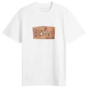MAHARISHI Ema Kirin Plaque T-shirt - White