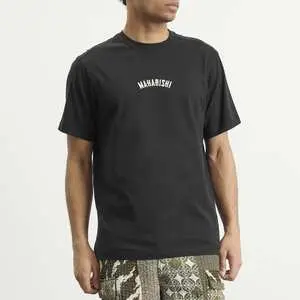MAHARISHI Organic Logo T-shirt - Black