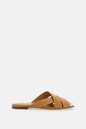TOD'S Sandals In Smooth And Suede Leather - Brown