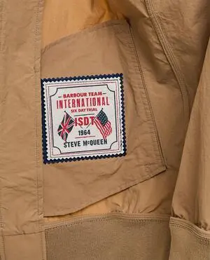 BARBOUR INTERNATIONAL Rectifier Harrington Outerwear - Beige