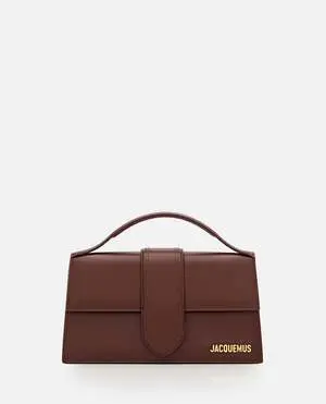 Jacquemus Le Grand Bambino Leather Bag - Marrone