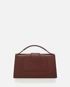 Jacquemus Le Grand Bambino Leather Bag - Marrone