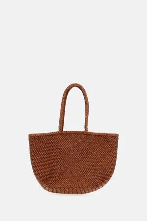 Dragon Diffusion Small Grace Basket Bag - Brown