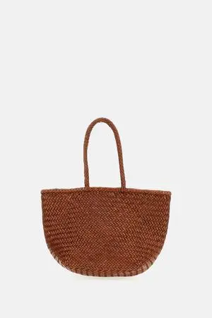 Dragon Diffusion Small Grace Basket Bag - Brown