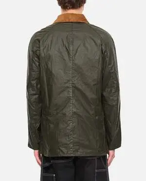 Barbour Jacket With Pockets And Embroidered Logo