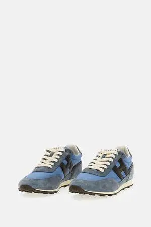 Hogan Suede Athletic Trainers - Blue