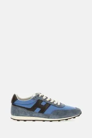 Hogan Suede Athletic Trainers - Blue