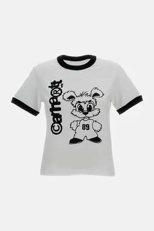 Carhartt Work In Progress Crewneck T-shirt With Graphic Print - White