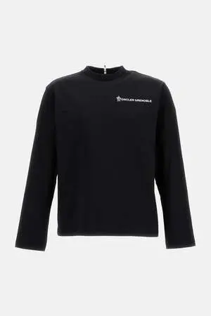 Moncler Maglietta Maniche Lunghe - Black