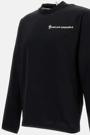Moncler Maglietta Maniche Lunghe - Black