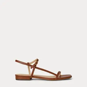 Ralph Lauren Lainee Nappa Leather Sandal