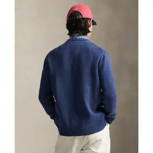 Ralph Lauren Polo Bear Linen-cotton Sweater