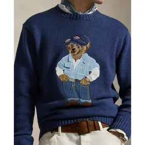 Ralph Lauren Polo Bear Linen-cotton Sweater