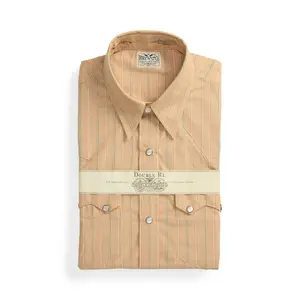 Ralph Lauren Slim Fit French Cuff Western Shirt