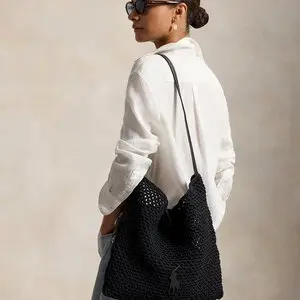 Ralph Lauren Polka-Dot Shoulder Bags