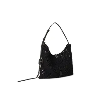 Ralph Lauren Polo Play Cord Messenger Bag - Black