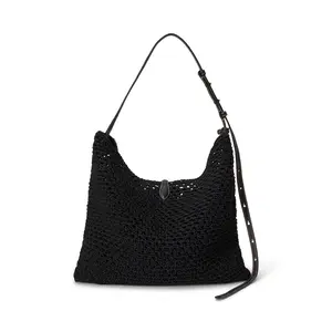 Ralph Lauren Polo Play Cord Messenger Bag - Black