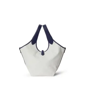 Ralph Lauren Canvas Tote With Logo