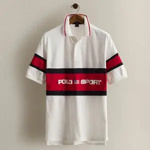 Ralph Lauren 1997 Polo Sport Polo Shirt- Size - Multi