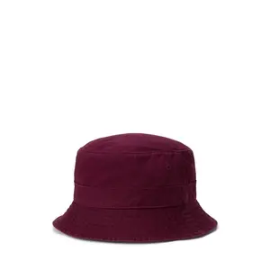 Ralph Lauren Cotton Bucket Hat - Classic Wine