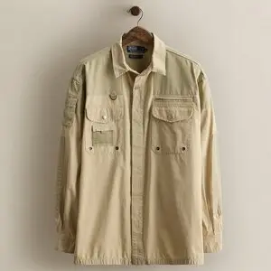 Ralph Lauren Vintage Utility Overshirt Size - Tan