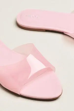 Maeve Pointed Toe Slip-on Jelly Sandals - Pink
