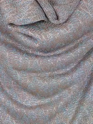 D.exterior Zigzag-pattern Top - Brown